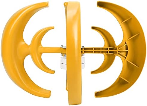 Wind Turbine Generator Kit 1200W AC 4 Blade Wind Turbine Motor with ...