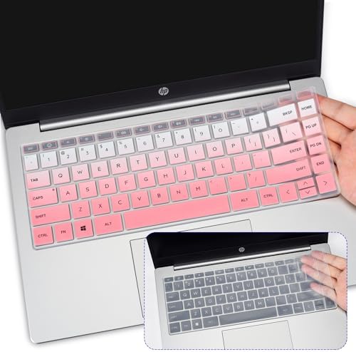 2 fundas para teclado para portátil HP 2023 2022 de 14 pulgadas, 14-em ...