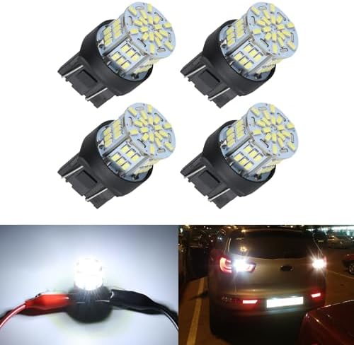 Amazon.com: iFunyLED 4PCS 7443 LED Bulb Back Up Reverse Light 12V-24V ...