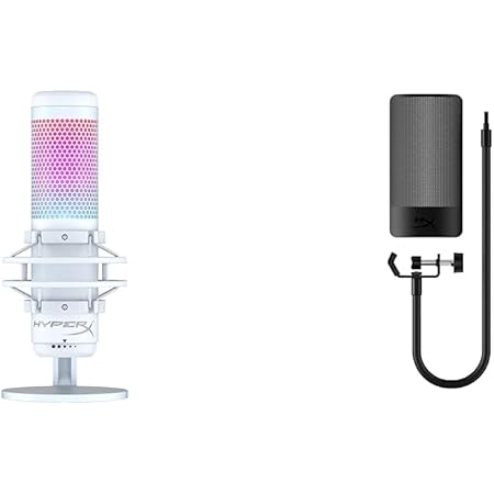 Amazon.com: Bundle of HyperX QuadCast S – RGB USB Condenser Microphone ...