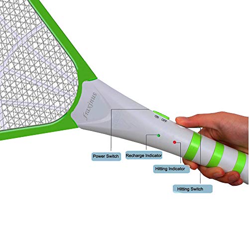 Fly Swatter Zapper Racket, Electric Mosquito Killer Bat, Tennis Swat ...
