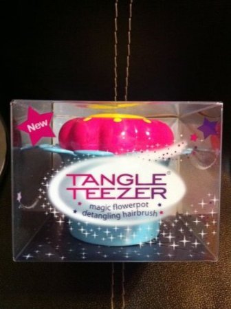 Amazon.com : Tangle Teezer Magic Flowerpot Tutti Frutti Blue hair brush ...
