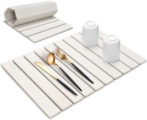 Amazon.com: Oxydrily Stone Drying Mat for Kitchen Counter, Large Stone ...