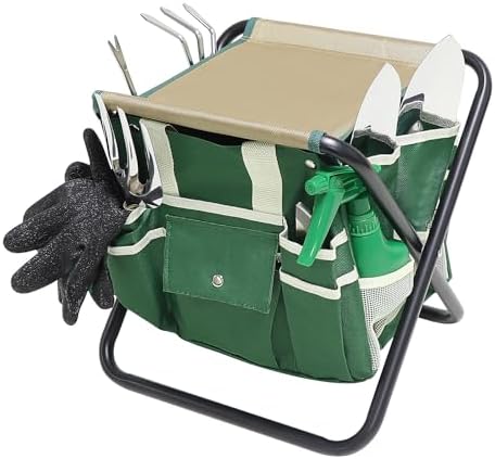 Amazon.com : 10-Piece Gardening Tool Set with Zippered Detachable Tote ...