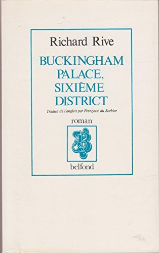 Amazon.com: Buckingham Palace, sixième district: 9782714422545: RIVE ...