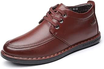 Formal Shoes - UNN Winter Work Shoes Men Leather Business Formal Men's ...