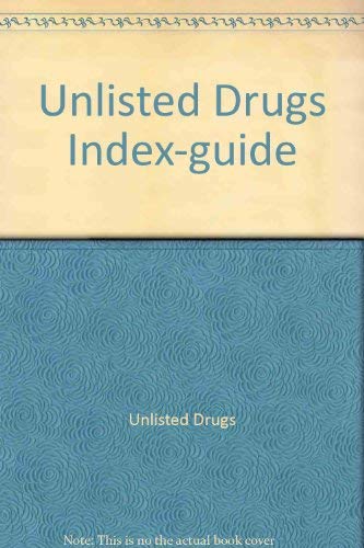 Buy Unlisted Drugs Index-guide Book Online at Low Prices in India ...