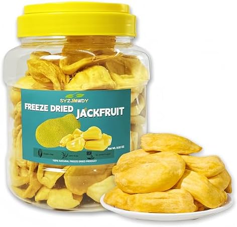 Amazon.com: Freeze-Dried Jackfruit Crisps – Unsweetened Plant-Based ...