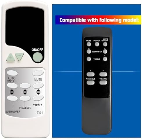 Amazon.com: Replacement Remote Control for ZVOX Z-Base 525 Home Theater ...