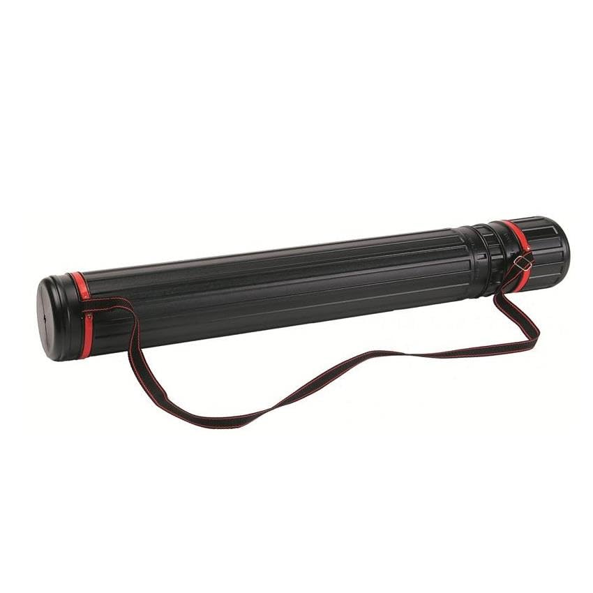 simpa Plastic Black Large Drawing Tube Extendable 65-105cm fits Posters ...