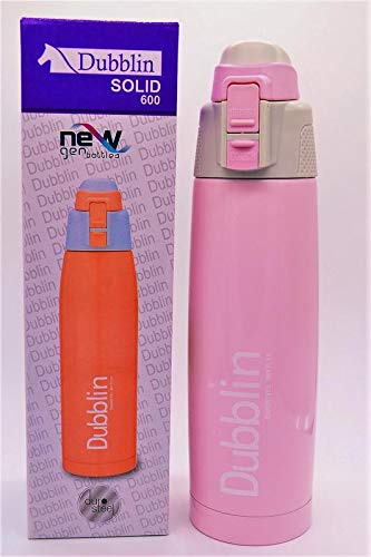 Dubblin Solid 600 Hot & Cold Stainless Steel Insulated Water Bottle ...