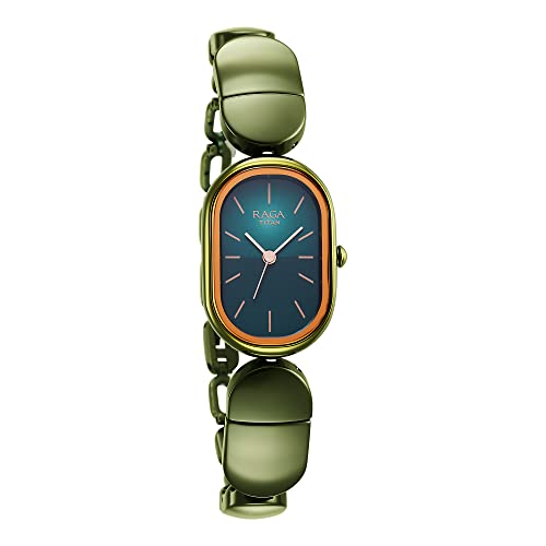 Buy Titan Analog Green Dial Women's Watch-95147KD02 at Amazon.in
