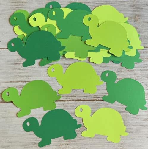 Amazon.com: Turtle Cutouts Green Turtles decorations Bulletin Board ...