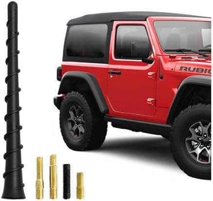 Amazon.com: Osilly 7 Inch Spiral Antenna, Universal Antenna Toppers ...