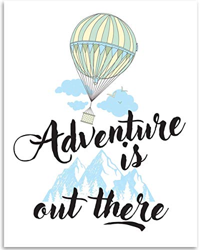 Amazon.com: Adventure is Out There - Fun and Inspirational Wall Decor ...