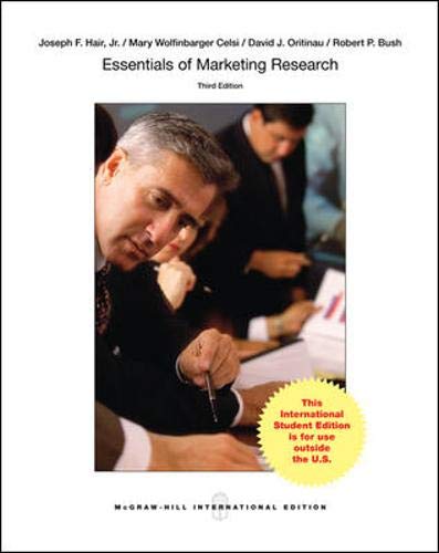 Essentials of Marketing Research: Joseph F. Hair Jr.: 9780071318372 ...