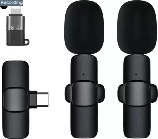 Stybits S113 Plus K9 Dual Collar Mic iOS/Android Type C Mic Black(Pack of 1) : Amazon.in ...