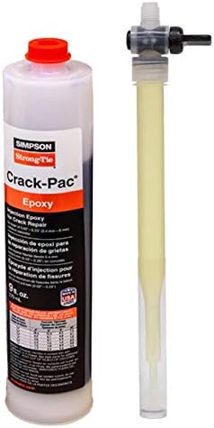 Amazon.com: Simpson Strong-Tie ETIPAC10 9oz CRACK-PAC Injection Epoxy ...