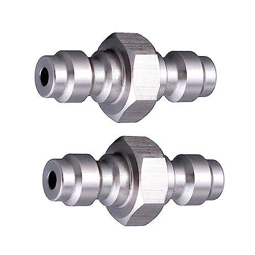 Ranuw Universal 8mm Double Male Foster Quick-Disconnect Coupling ...