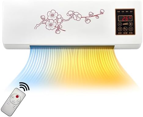 Amazon.com: 2 in 1 Portable Electric Wall Mount Air Conditioners,Split ...