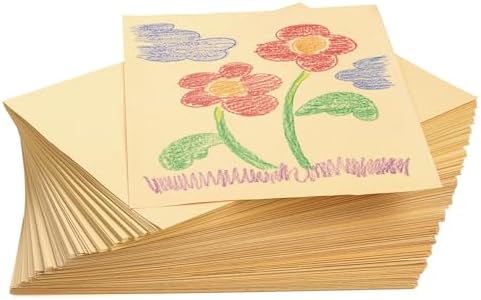 Amazon.com: Pacon 004109 Cream Manila Drawing Paper, 50 lbs., 9 x 12 ...