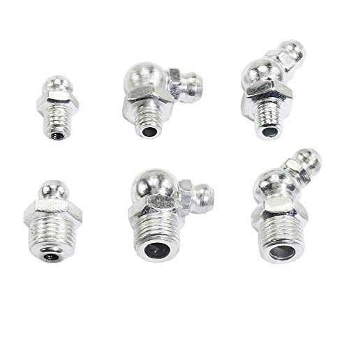Snapklik.com : Taxutor 120-Pieces MM Metric Hydraulic Zerk Grease ...
