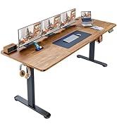 Amazon.com: KORGOL Electric Standing Desk 70 x 24 Inches Adjustable ...