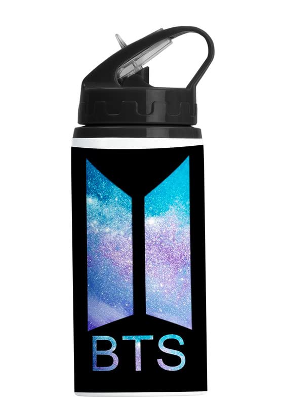 BYSR FASHION Bts Sipper 600ml Aluminium Bts Water Bottle For Boys ...