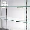 Amazon.com: 48”D * 20”W * 38”H - Freestanding Retail LED Full Vision ...