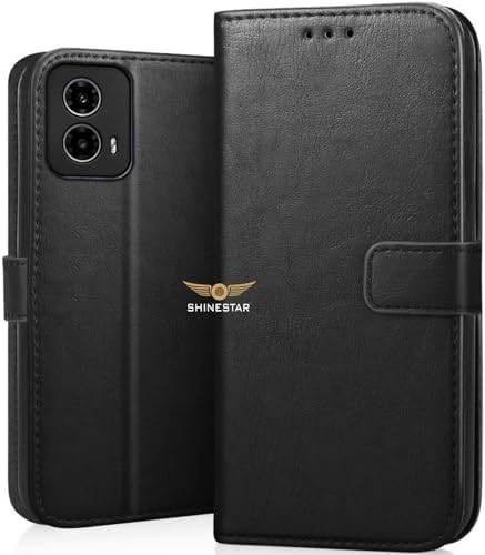 SHINESTAR Motorola Moto G34 5G / G45 5G Flip Back Cover | PU Leather ...
