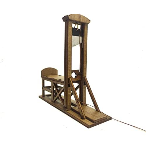 Amazon.com: Handmade Wooden Mini French Guillotine Model Creative Props ...
