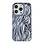 Amazon.com: Caseative for iPhone 14 Pro Case,Pleated Water Ripple Chrome Wave Pattern Soft Phone ...