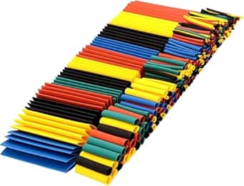 Termofit 328 Piezas Kit 8 Tamaños Termocontractil Thermofit : Amazon ...