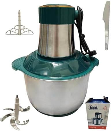 Amazon.com: KabFbit Electric Meat Grinder, Food Processor 5l Stainless ...