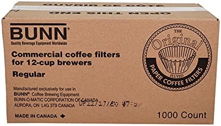Amazon.com: Melitta 8-12 Cup Basket Filter Paper (Natural Brown, 400 ...