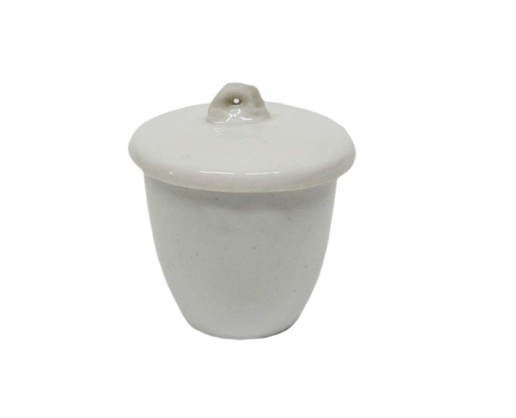 Crucible And Lid Crucible Porcelain, High Wall Progressive
