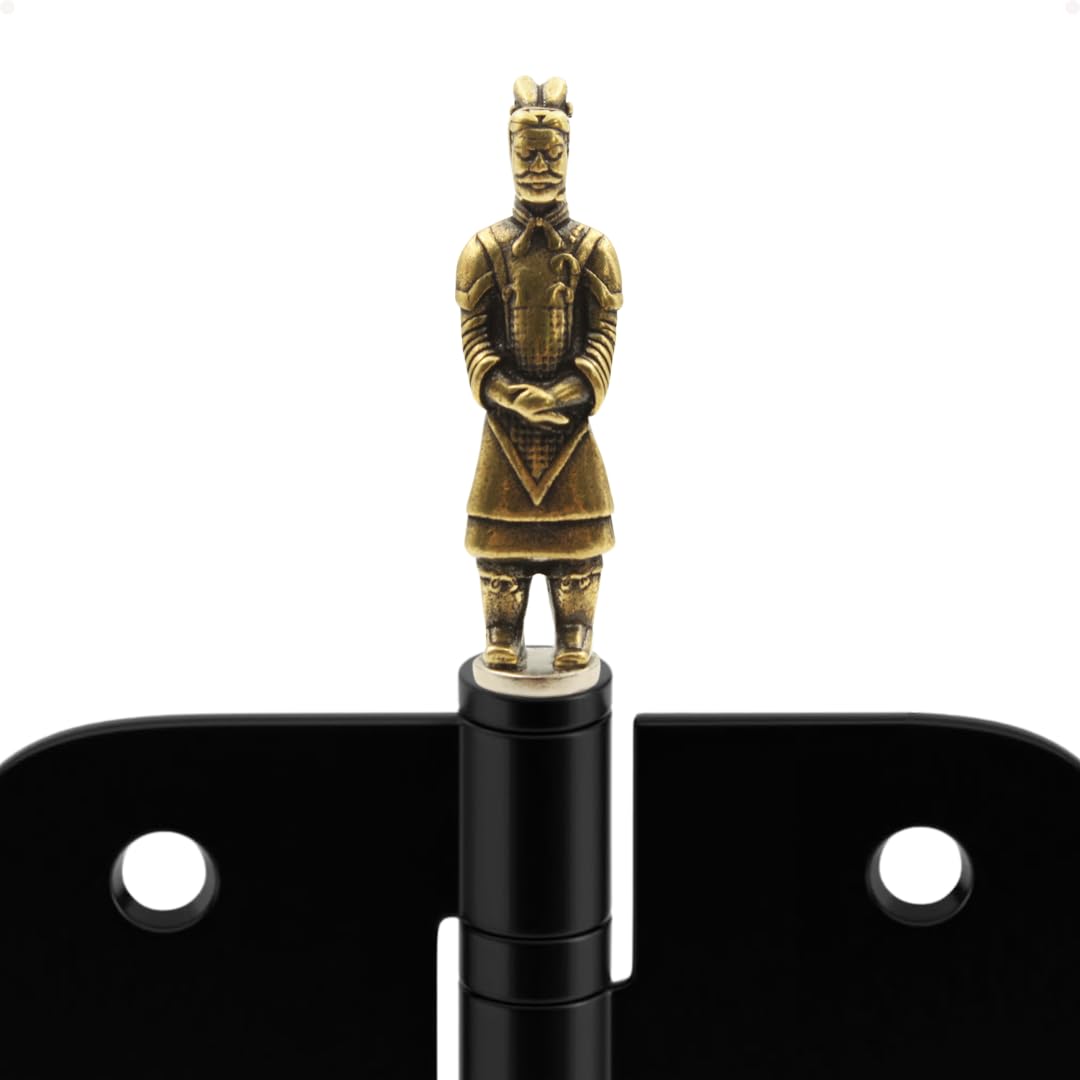 Terracotta Warrior Brass Hinge Heads Decorative Topper - Magnetic Hinge ...