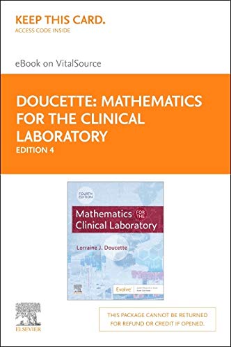 Buy Mathematics for the Clinical Laboratory Elsevier Ebook on ...