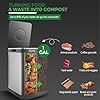 Amazon.com : 4L Electric Kitchen Composter, Composter Indoor with 2 ...