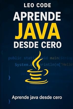 Amazon.com: Aprende a Programar en Java Desde Cero (Spanish Edition ...