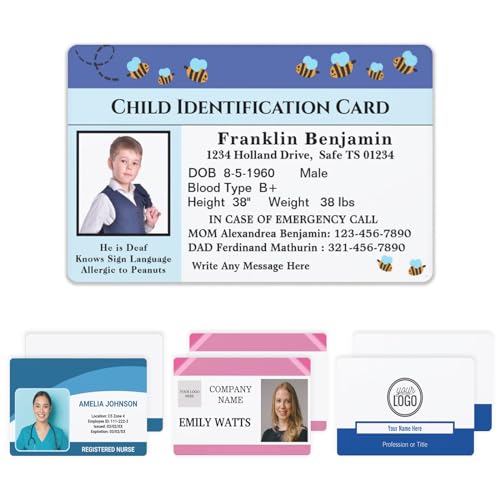 Reviews for Jcyif Custom Id Badge Personalized Employee Photo ...