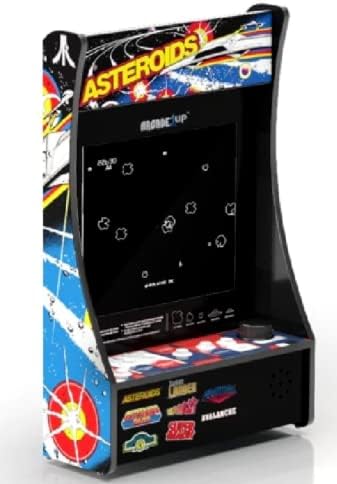 Amazon.com: Asteroids Arcade1Up Party-Cade Retro Arcade Game Includes ...