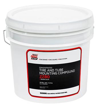 Amazon.com: Premium Tire Mounting Compound Lubricant Paste 25lb Pail ...