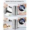 KYG Electric Coffee Grinder - Stainless Steel 300W Motor, 70g Capacity ...