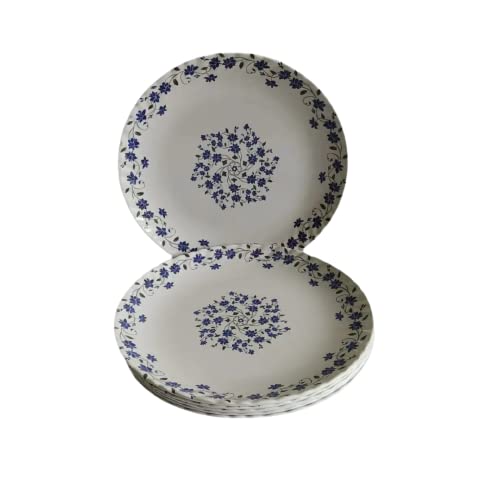 Buy VARNIT HI-TECH Industries Melamine Round Floral Printed Starter ...