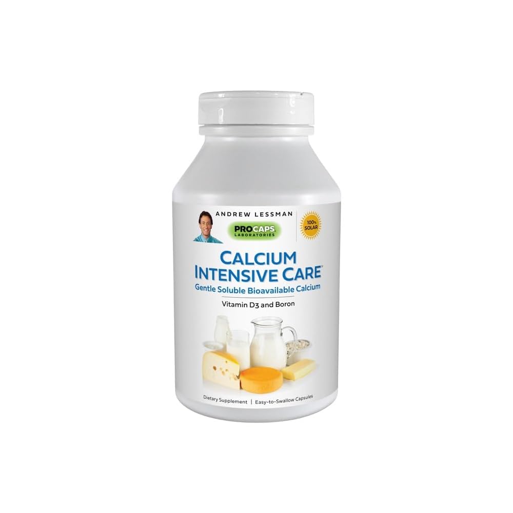 Andrew Lessman Calcium Intensive Care - 180 Capsules - Maintains ...