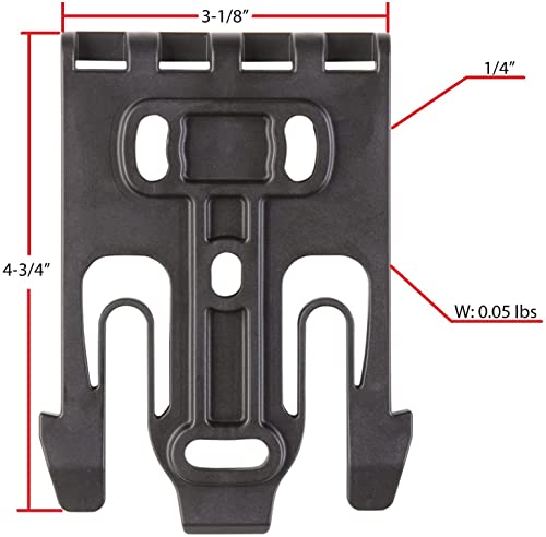 Snapklik.com : Safariland Quick Locking System Kit 9006483 Polymer ...