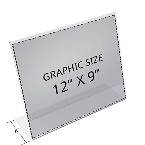 Snapklik.com : Azar Displays 112713 12 W X 9 H Horizontal L-Shaped Sign ...
