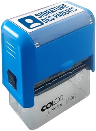 Tampon SIGNATURE DES PARENTS - Printer C 30 Encrage Automatique ...