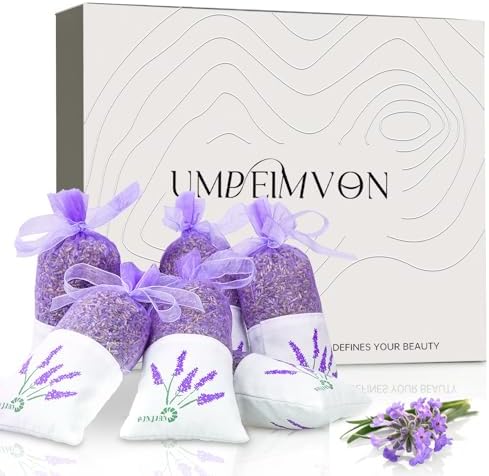 Amazon.com: 8 Packs Lavender Sachet Bags for Drawers and Closets, Long ...